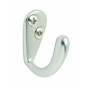 Amerock H55440S Single Prong Hook - Silver