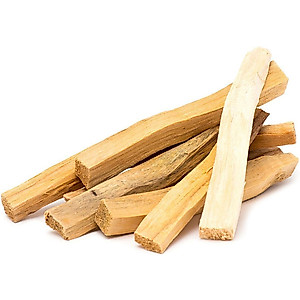 Palo Santo - 100% Natural - 20 Sticks - Sustainably Harvested - High Resin Content - EarthWise Aromatics