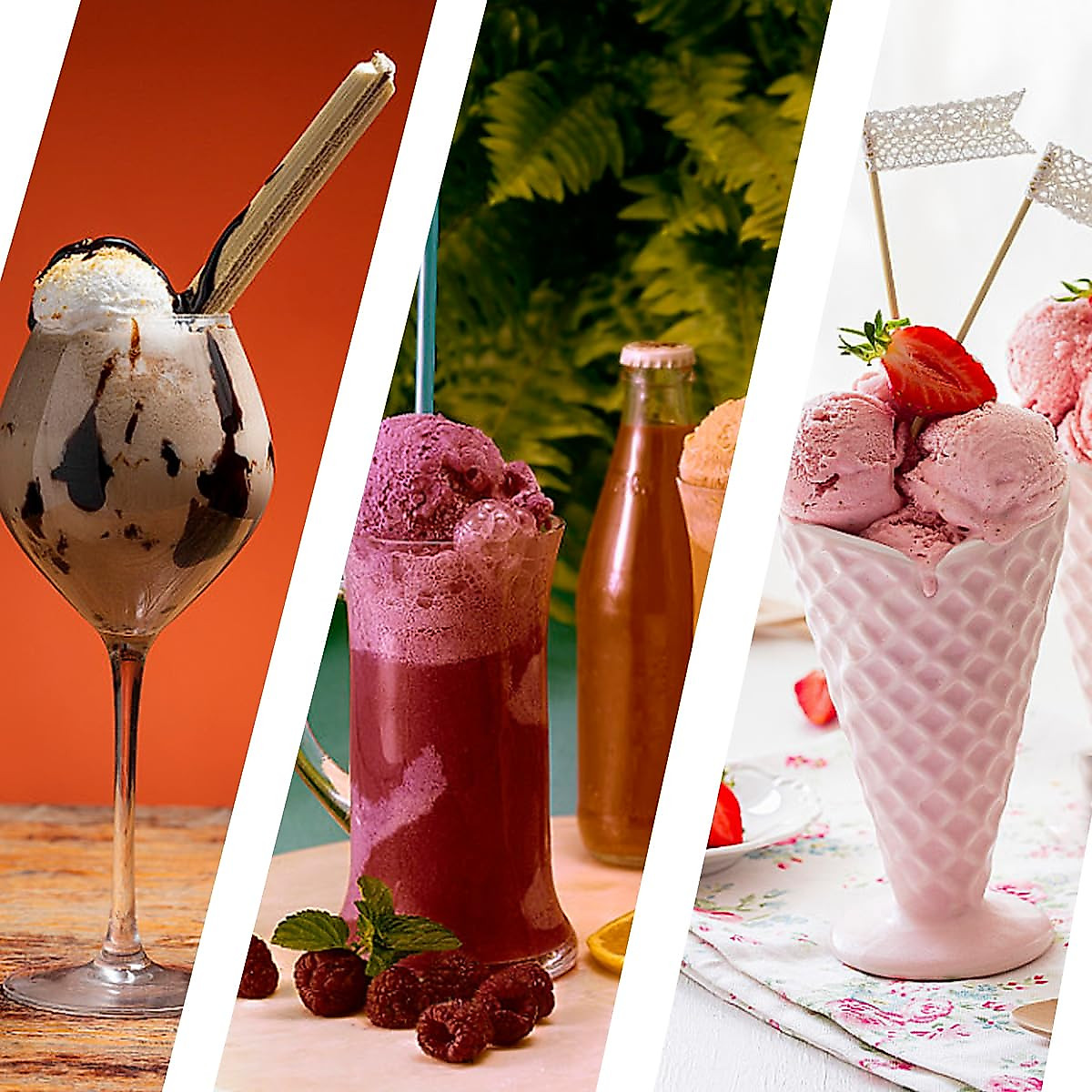 NLXCXUCY 4 Pack Containers Replacement for Ninja Creami Pints and Lids with 160pcs Waterproof Removable Labels,16oz Compatible with Ninja NC299AMZ NC300 Series Deluxe Ice Cream Makers Cups