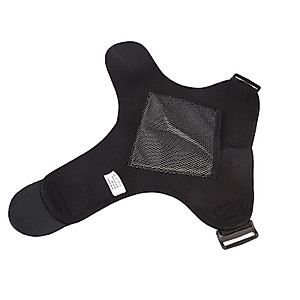 yaami Shoulder Care Stability Brace, Adjustable Strap Breathable Neoprene Compression Sleeve Injury Arthritis Pain Sling Support Rotator Cuff Wrap Dislocated Joint Belt Band