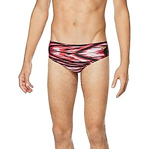 Speedo Men's Swimsuit Brief ProLT Printed Team Colors