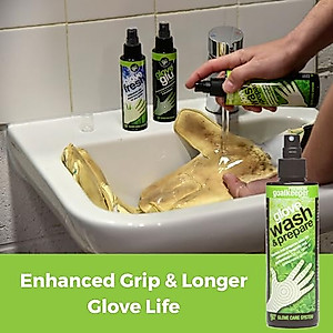 gloveglu 250ml Premium Wash & Prepare Goalkeeper Glove Spray