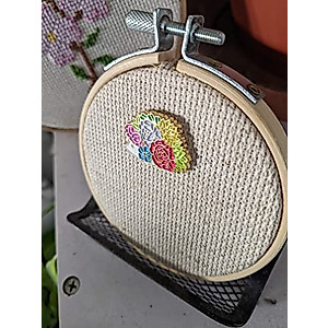 Floral Hedgehog Minder for Cross Stitch & Embroidery