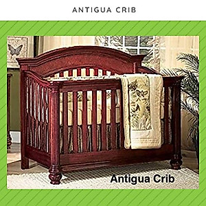 Toddler Bed Safety Guard Rail for Munire & Echelon Convertible Cribs (Cherry)