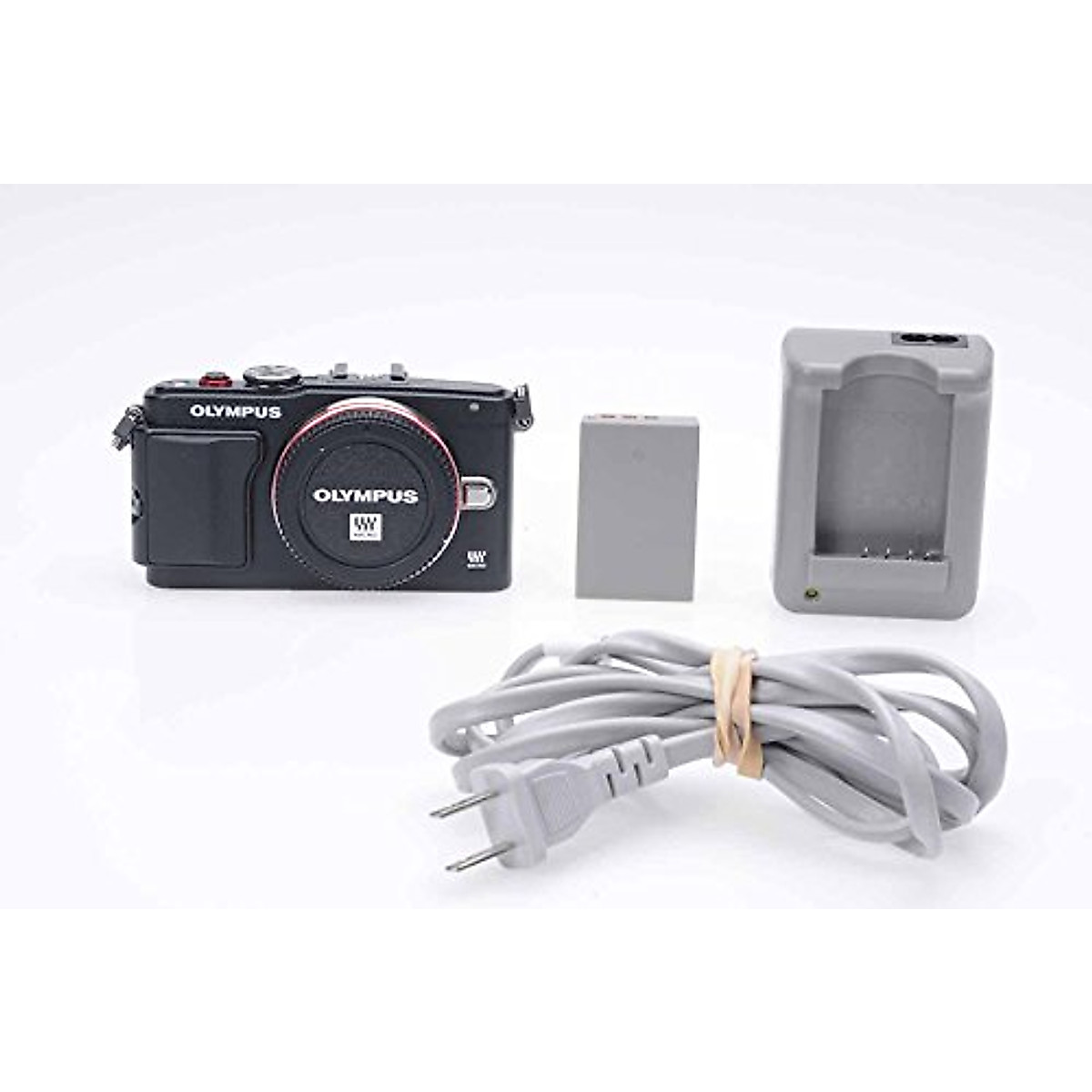 Olympus Pen Lite E-PL6 Digital Camera Body Only (Black)