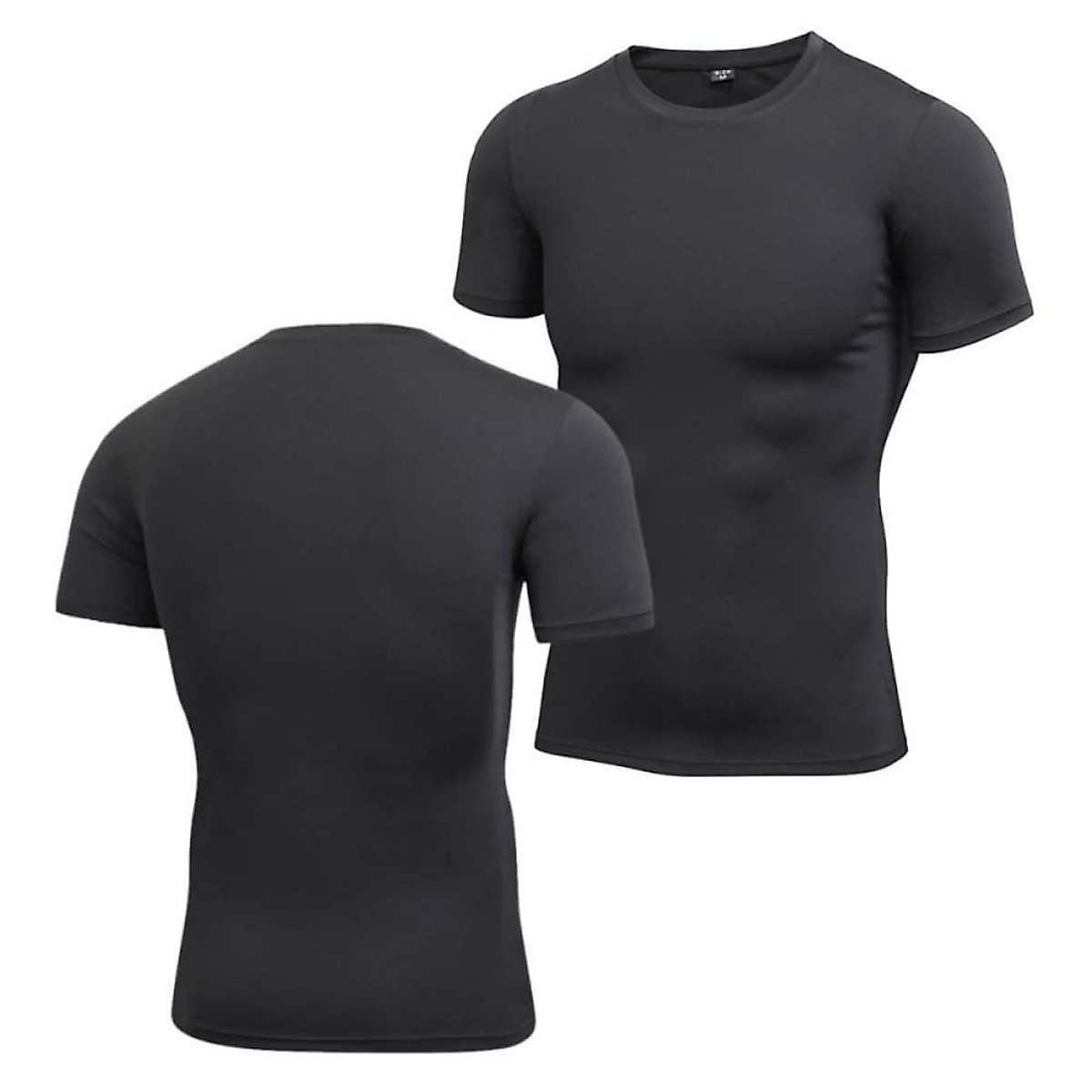 Valcatch Men's Compression Shirts Short Sleeves T-Shirt Athletic Quik Dry Base Layer for Running Workout Hiking Cycling