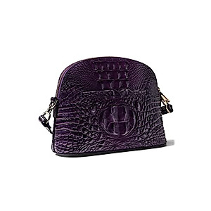 BRAHMIN Ombre Melbourne Small Georgina Crossbody Ultraviolet One Size