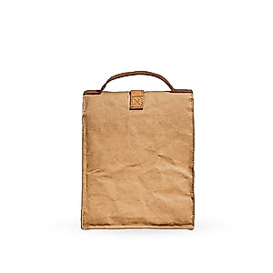 Out of the Woods Insulated Lunch Bag, Sustainable and Eco Friendly, Light Brown