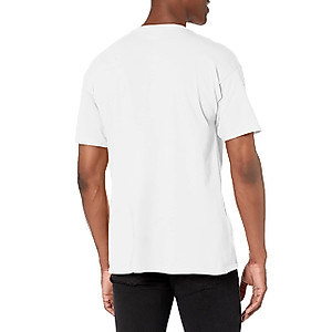 Disney Men's Characters Crew Crop T-Shirt, White, X-Large