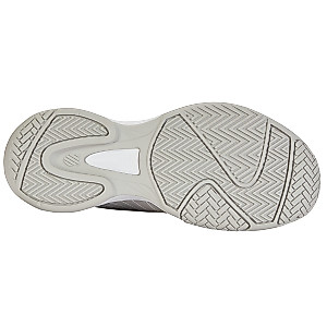 K-Swiss Women's Court Express Pickleball Shoe, Vapor Blue/White/Coral Blush, 8.5 M