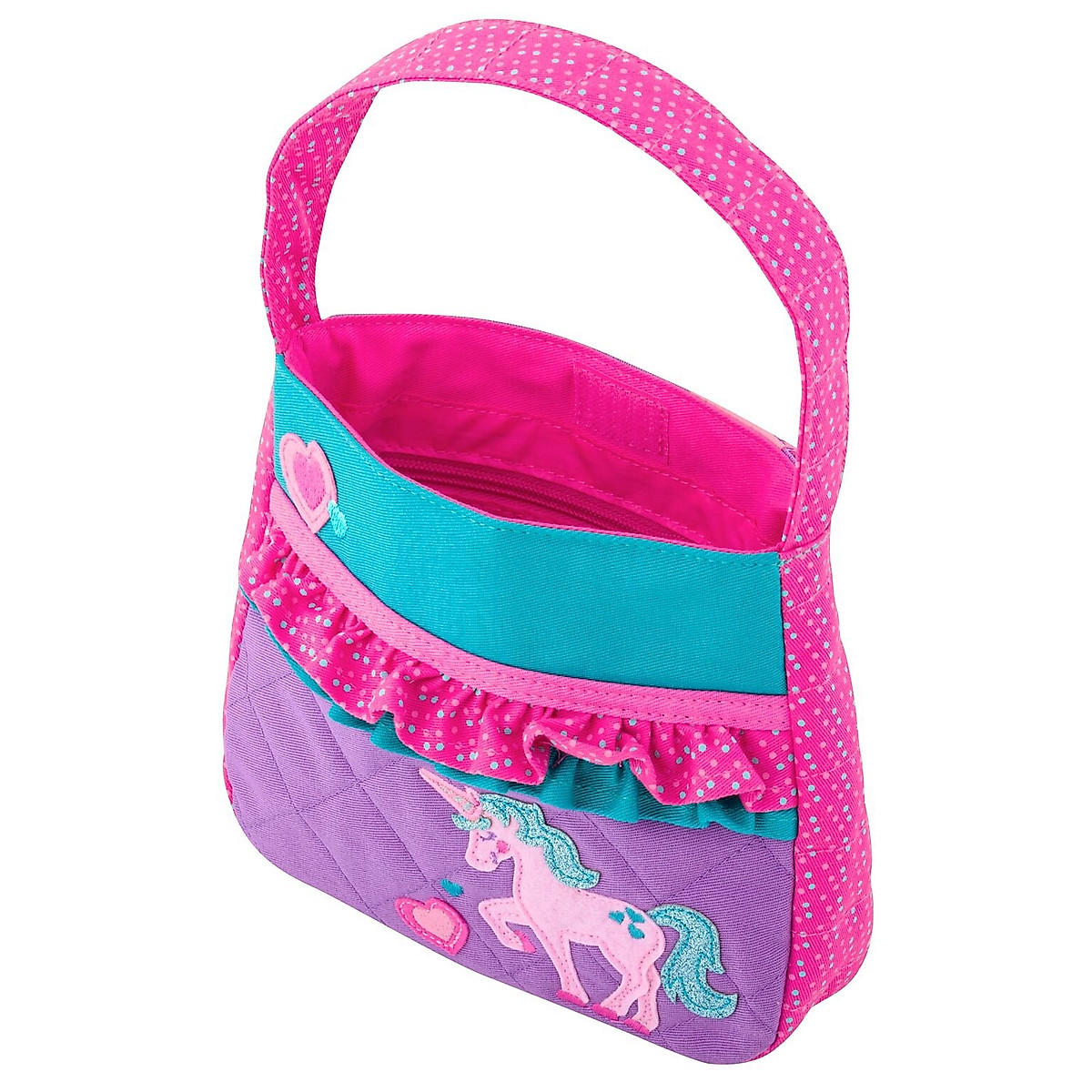 Stephen Joseph Girls Quilted Unicorn Purse and Wallet