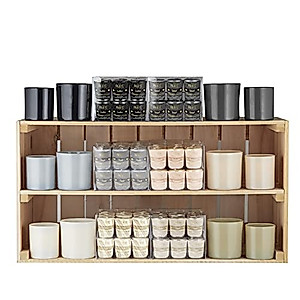 Root Candles Scented Candles Classics Collection Premium Handcrafted Wood Wick Candle, 8-Ounce, Cashmere