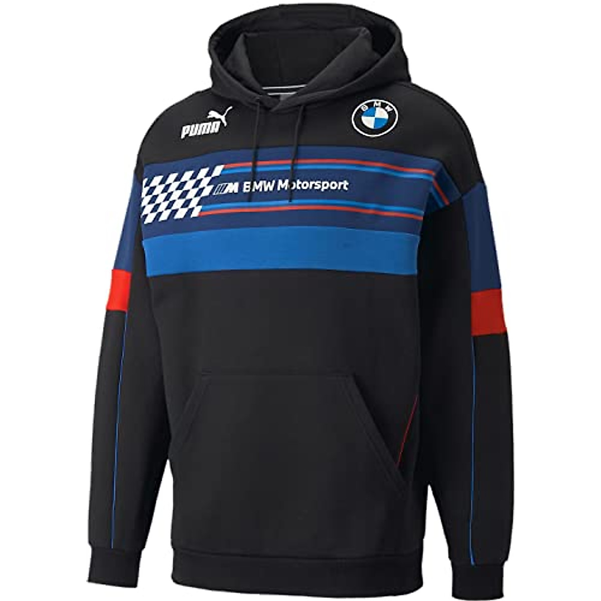 PUMA - Mens BMW MMS SDS Hoodie, Color Cotton Black, Size: Large