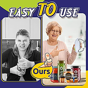 Electric Jar Opener, Automatic Jar Opener, Bottle Opener, Jar Openers Prime for Seniors with Arthritis, Weak Hands