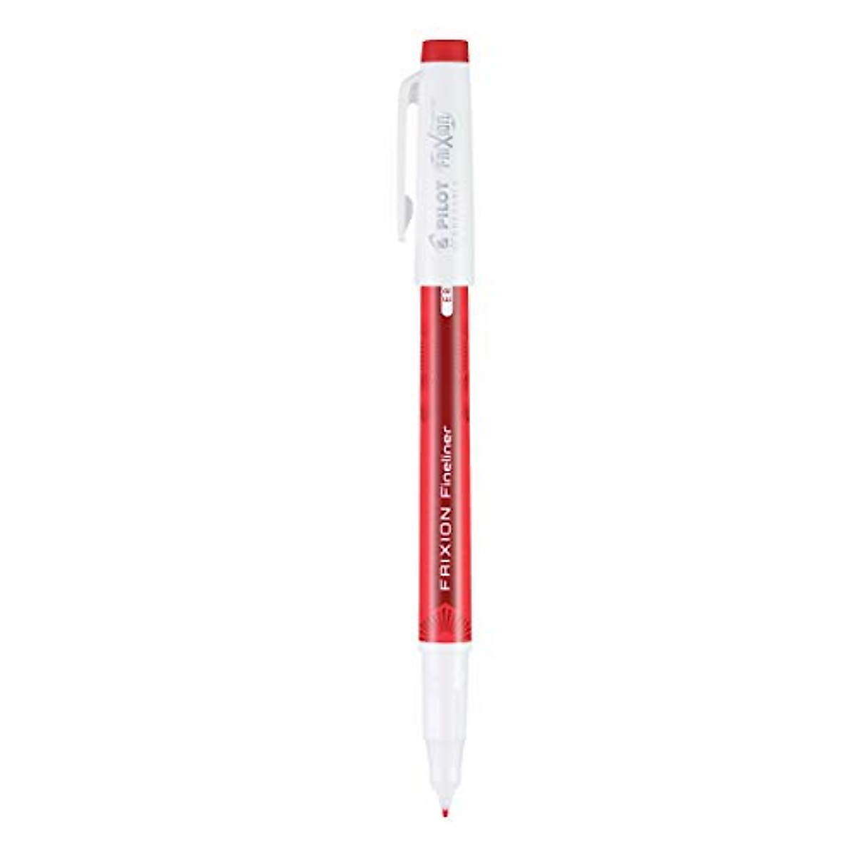 PILOT FriXion Fineliner Erasable Marker Pens, Fine Point, Red Ink, 12-Pack (11476)