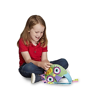 Melissa & Doug Loop It! Beginner Craft Kit - Owl Tote | Arts & Crafts | Age +3 Years | Gift for Boy or Girl