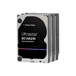 Western Digital 1TB Ultrastar DC HA210 7200 RPM SATA 6.0Gb/s 3.5 Data Center Internal Hard Drive - OEM Model 1W10001