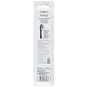 Colgate Keep Toothbrush Refill Heads, Deep Clean, 4 Pack