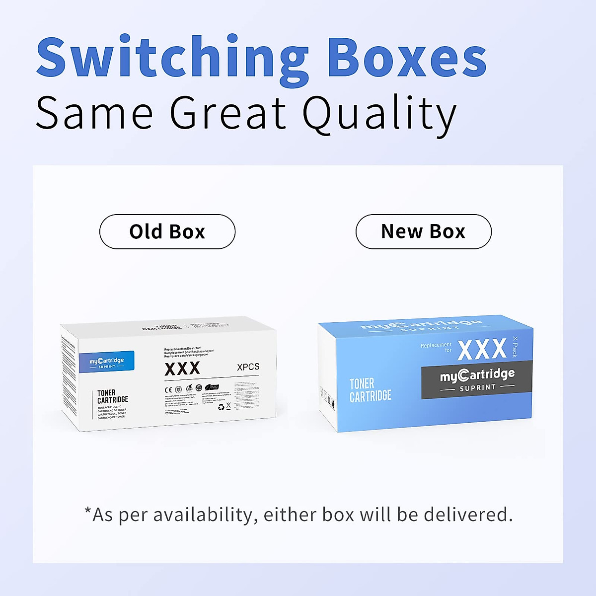 MYCARTRIDGE SUPRINT 414A with Chip Compatible Toner Cartridge Replacement for HP 414A W2020A 414X use with Color Laserjet Pro MFP M479fdn M454dw M454dn M479fdw M454 Printer 4 Pack W2020A Toner