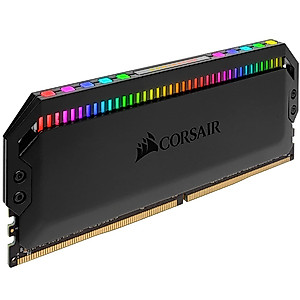 CORSAIR Dominator Platinum RGB 16GB (2x8GB) DDR4 3600 (PC4-28800) C18 1.35V AMD Optimized Memory- Black