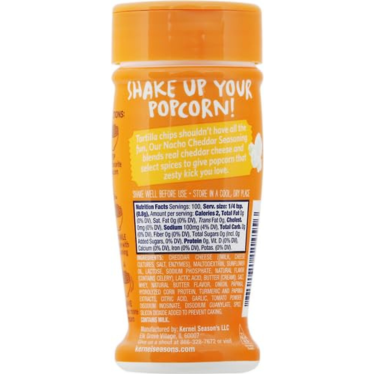 Kernel Season's, Popcorn Seasoning Nacho Cheddar, 2.85 Oz