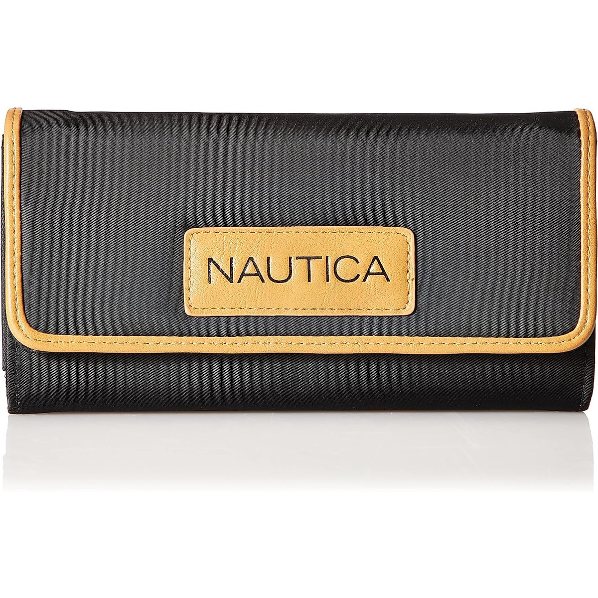 Nautica womens Carry-all The Perfect Carry All Money Manager Wallet Oraganizer with RFID Blocking Wallet, Black, One Size US