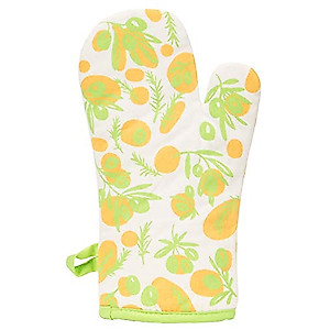 Blue Q Oven Mitt, Get Ready to Undo Your Pants. Super-Insulated Quilting, Natural-Fitting Shape, 100% Cotton