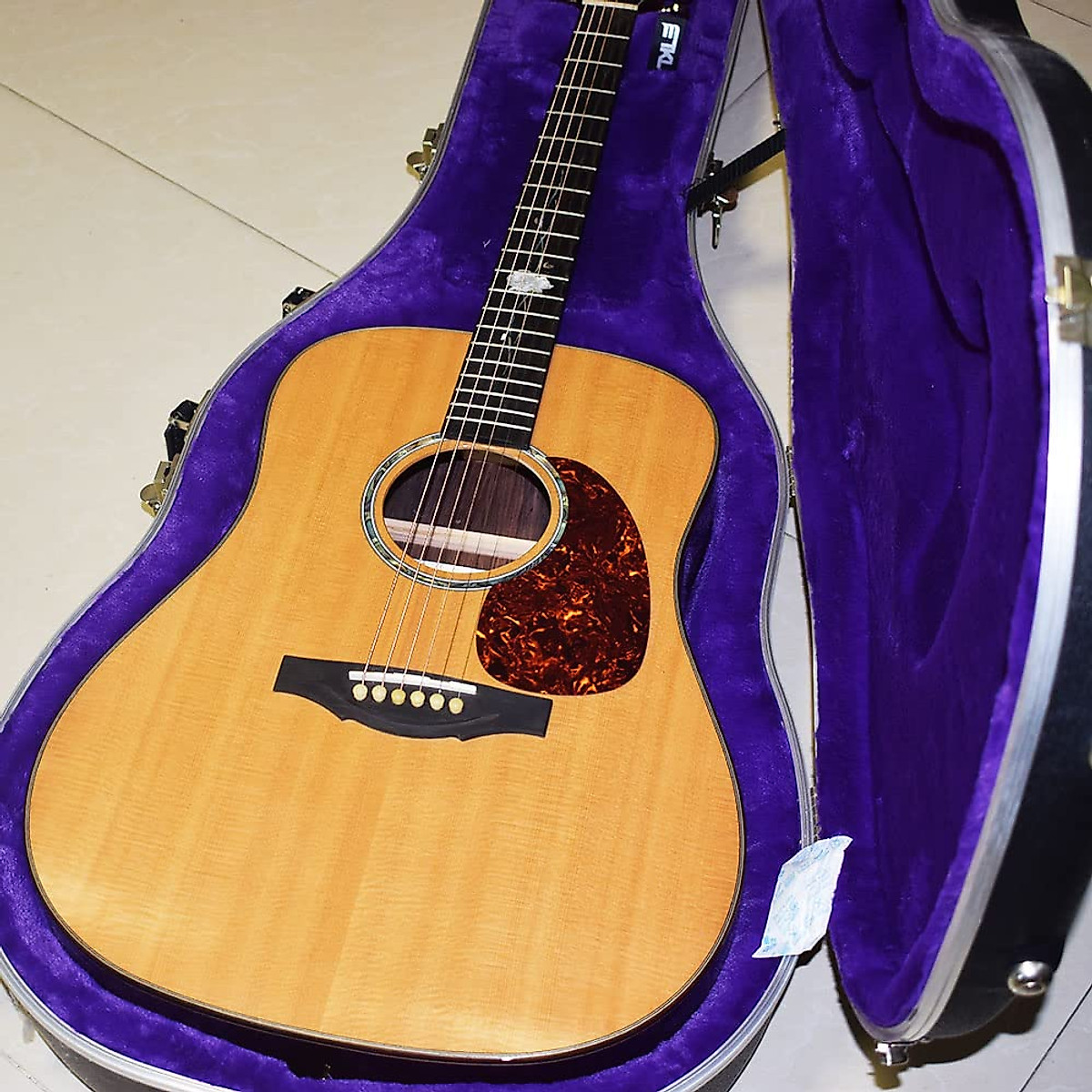 Vencetmat Acoustic Guitar Pickguard fit for Martin-Tortoise Brown