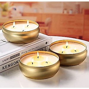 Scented Candles Gift Set, 3 x14 oz Soy Wax 3-Wick Aromatherapy Candle, Stress Relief Gifts for Women, Candles for Home Scented, Ideal for Birthday, Christmas, Thanksgiving