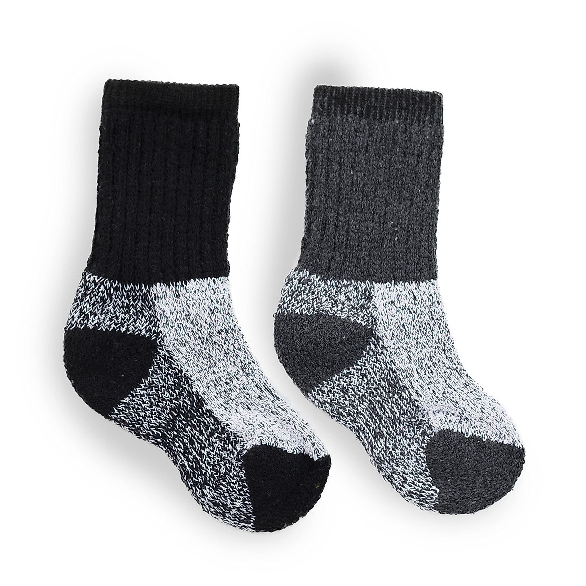 Debra Weitzner Kids Thermal Socks for Boys Girls Warm Winter Boot Socks 2 Pack Insulated Socks