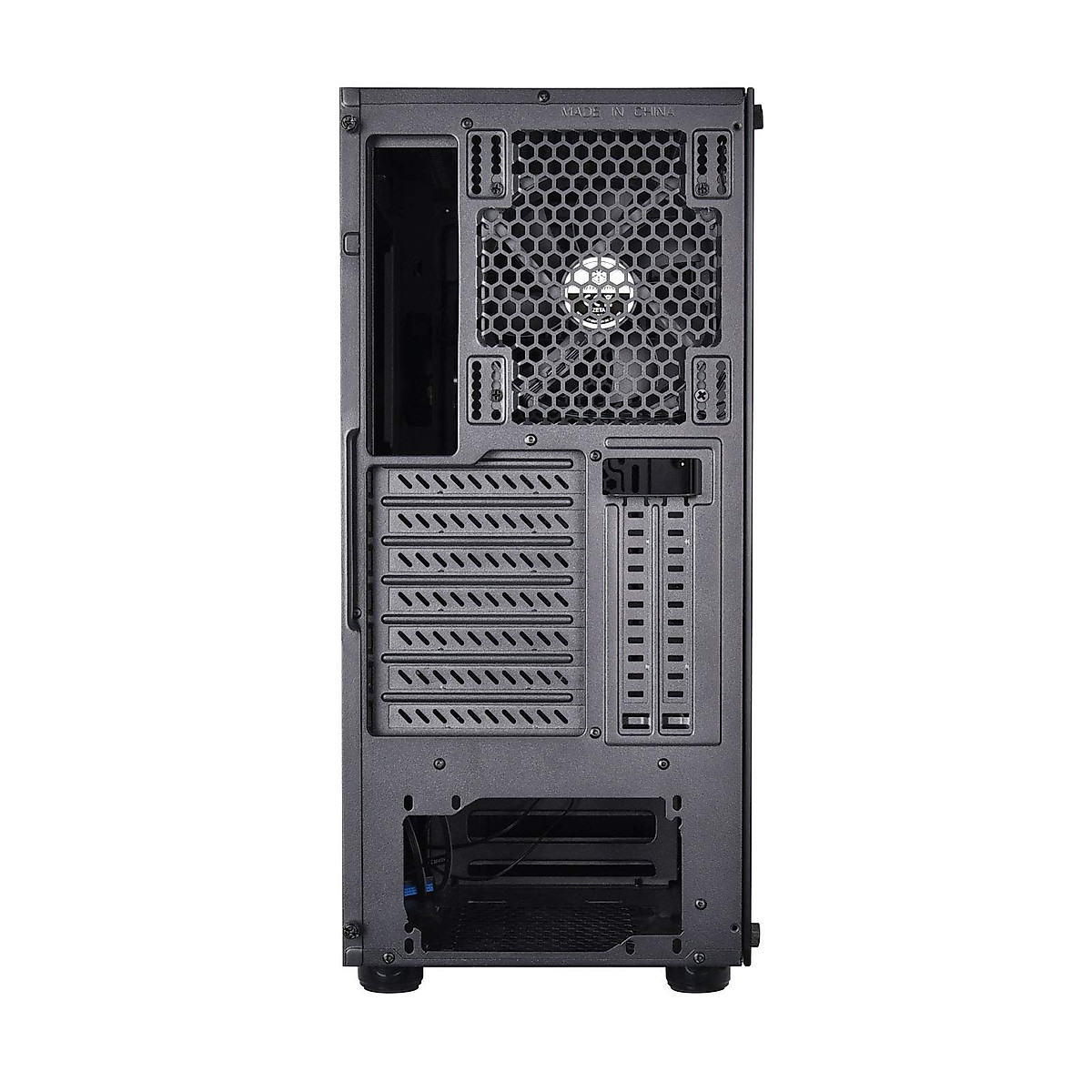 SilverStone Technology Precision Series Micro-ATX & ATX Tempered Glass Computer Case PS14B-Eg