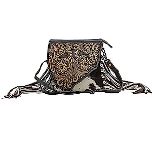 Western Concealed Carry Bag for Women - Leather Crossbody Purse Sling Bagon