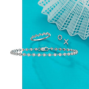 RS Pure by Ross-Simons 0.10 ct. t.w. Diamond Xo Mismatched Earrings in Sterling Silver