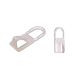 NAHANCO HC001-100 Hanger Connectors - 1 3/4" Clear- 100 Count, (00)