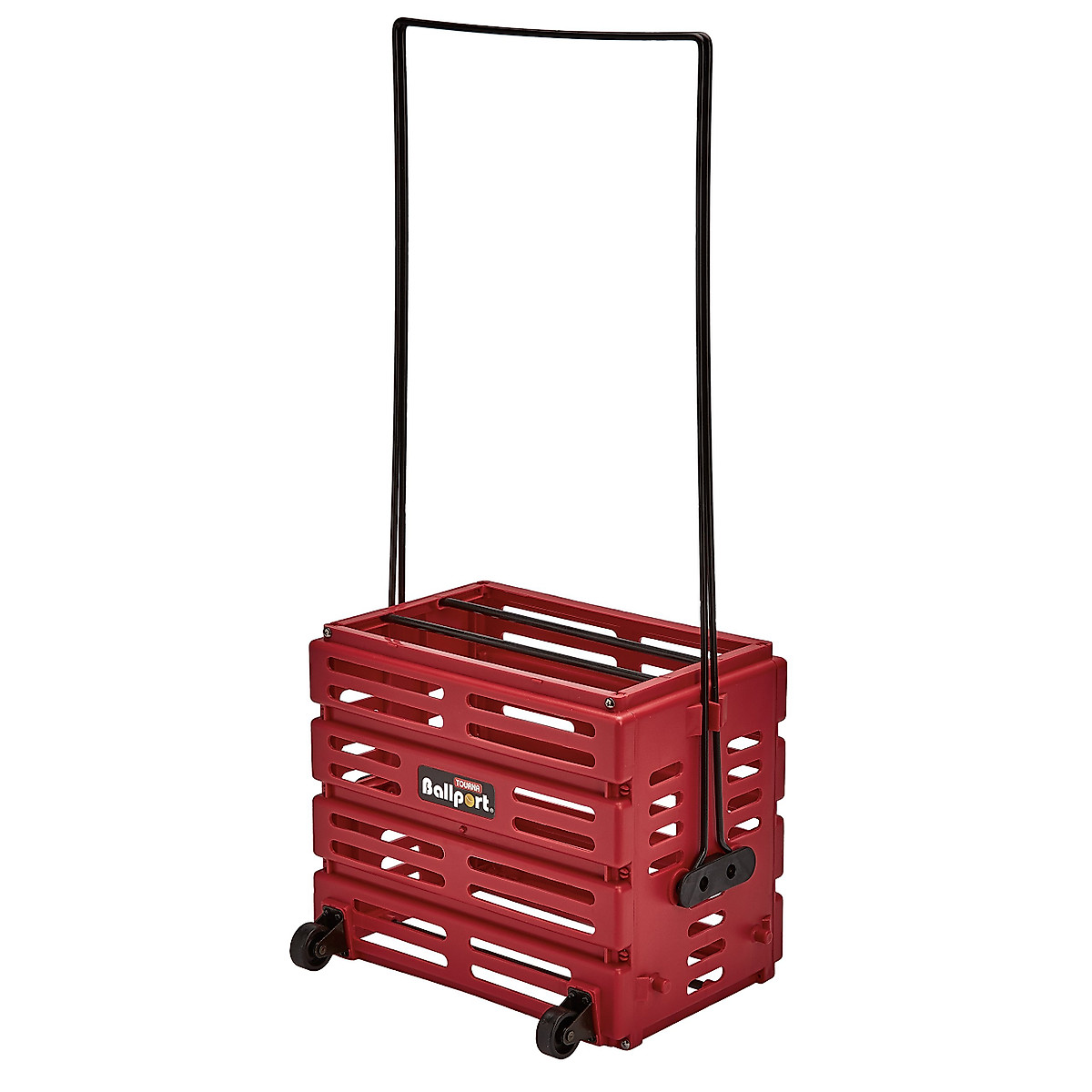 Tourna Ballport Deluxe Tennis Ball Hopper with Wheels - Blue