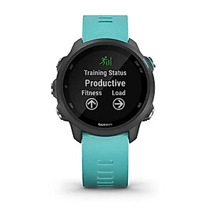 Garmin Forerunner 245 Music, GPS Running Smartwatch with Music and Advanced Dynamics, Aqua