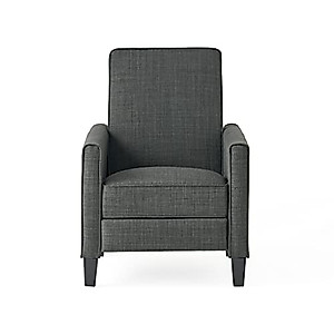 Great Deal Furniture Lucas Grey Recliner Club Chair