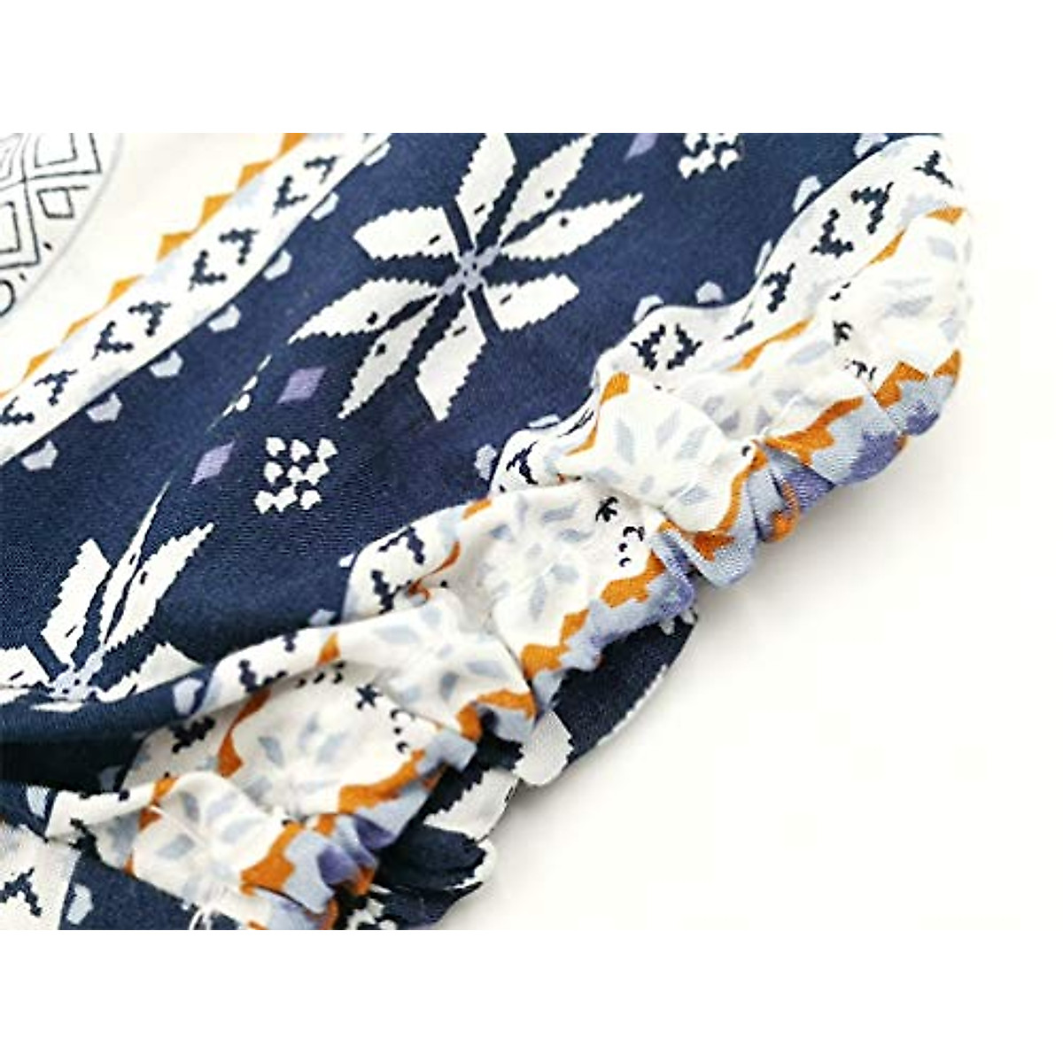 Rysly Baby Girls Boho Elephant Tops Harem Pants 2 Piece Outfits Multicolor Blue 110