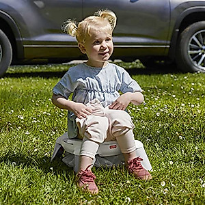 Fisher-Price 2-in-1 Travel Potty – Portable Infant to Toddler Potty Training Toilet and Removable Potty Ring for Travel