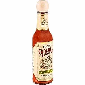 Cholula Tequila & Lime Reserva Hot Sauce (Crafted with 100% Agave Tequila), 5 fl oz