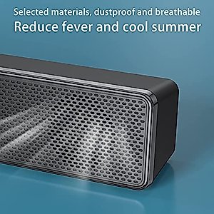MEGCCR Bluetooth Small Speaker Subwoofer, Built-in Bluetooth 5.0 Chip, Immersive Sound Experience, Dual Speakers, Laptop Multimedia Can Be Wired or Bluetooth Mode for Outdoor Wireless Use