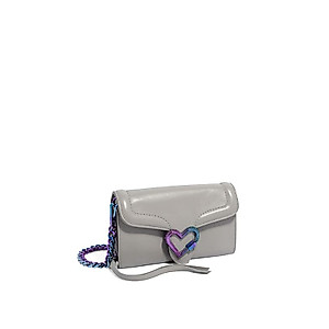Aimee Kestenberg - Lovers Lane Wallet On A Chain - Highly Functional & Superbly Fashionable - Elephant Grey