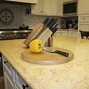 17-Piece Kitchen Cutlery Block Set Stainless Steel Chef Wood Professional 15276-NF