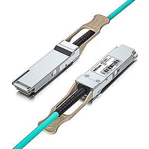 100G QSFP28 Active Optical Cable - 100GBASE QSFP28 to QSFP28(EDR) OM3 AOC Cable for Cisco QSFP-100G-AOC5M, 5-Meter