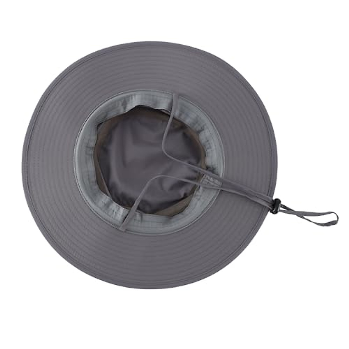 Home Prefer UPF 50+ Men's Sun Hat Wide Brim Bucket Hat UV Sun Protection Hat for Mens Fishing Hat Womens Beach Safari Hat for Garden Golf (Dark Gray)