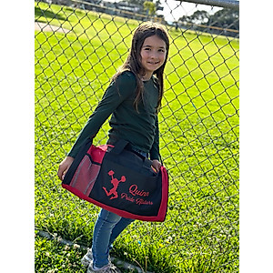 Personalized Kids 18 Inch Sport Duffel Bag With Custom Name & Text - Cheerleading