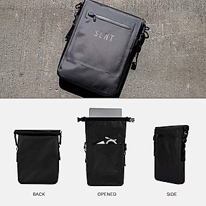 Silent Pocket SLNT Waterproof Faraday Dry Bag Military-Grade Nylon Faraday Bag - RFID Signal Blocking Dry Sack/Waterproof Laptop Backpack Protects from Water, Spying, Hacking (6 Liter)