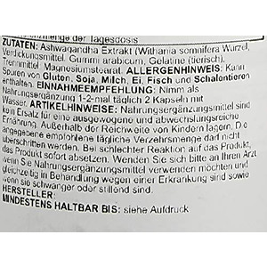 Swanson Ashwagandha Powder Supplement-Ashwagandha Root & Aerial Parts Supplement Promoting Stress Relief & Energy Support-Ayurvedic Supplement for Natural Wellness (100 Capsules, 450mg Each)