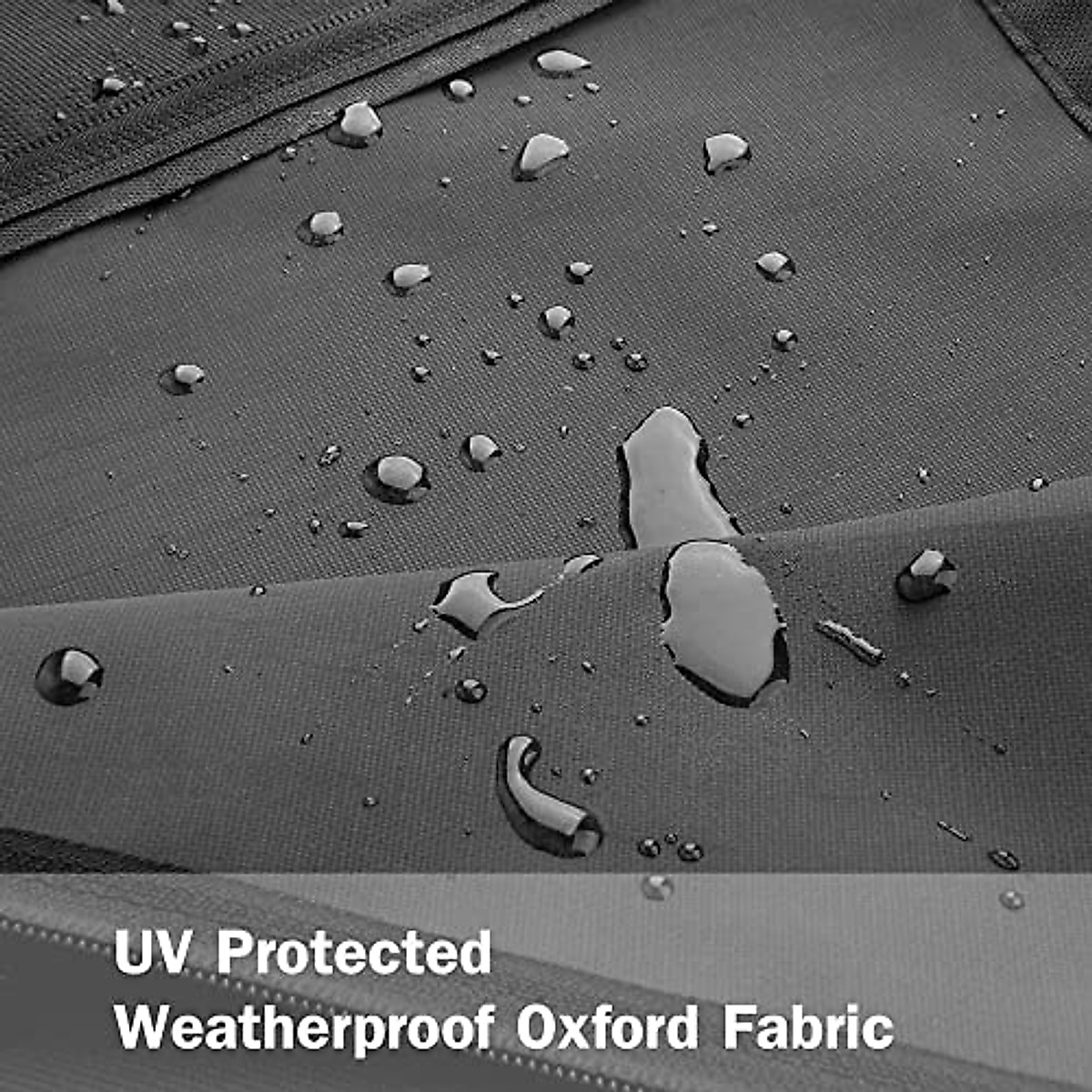 Klzzuk Waterproof Square Hot Tub Cover, UV-Resistant SPA Cover with Elastic Rope, Garden Hot Spring Bath Swimming Pool Furniture Dust Cover, 210D Oxford Cloth (220 * 220 * 90cm,Brown)