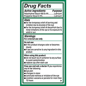 Systane Ultra Lubricant Eye Drops,0.14 Fl Oz (Pack of 1)